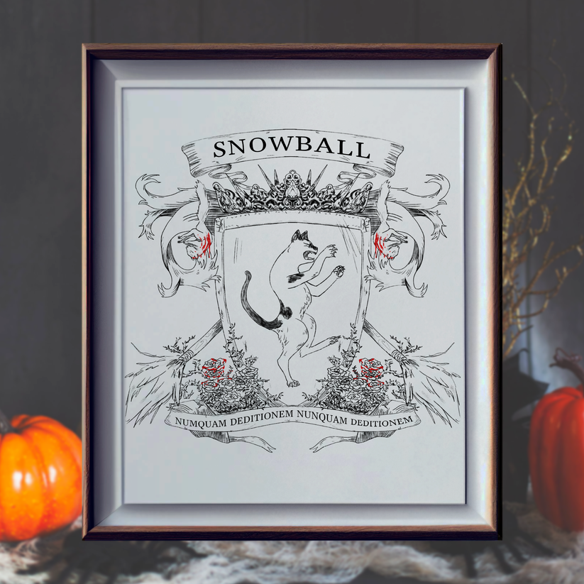 Custom Pet Royal Crest – Rosell Studios LLC