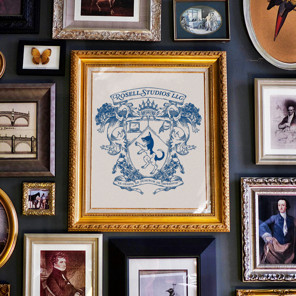 Custom Pet Royal Crest – Rosell Studios LLC